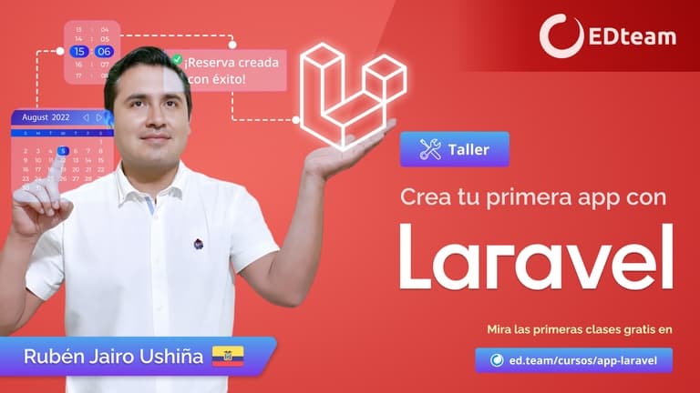 Crea tu primera app con Laravel - Descarga GPL